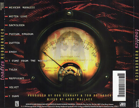 THE TOADIES: RUBBERNECK Debut Studio Album (1994)