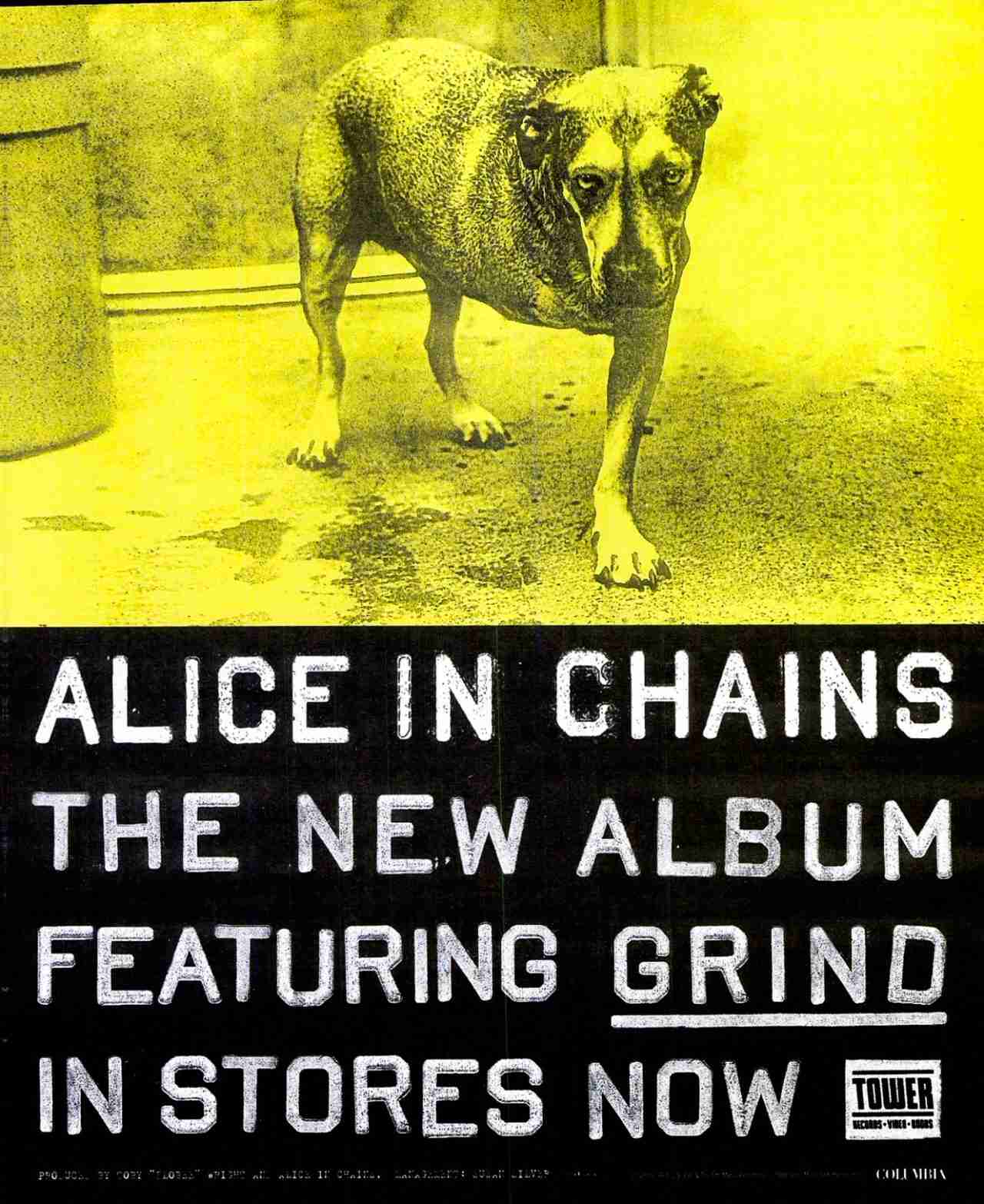 ALICE IN CHAINS: Studio Album by ALICE IN CHAINS (Tripod)