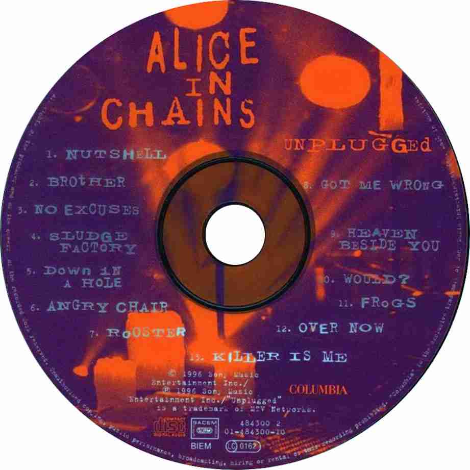 ALICE IN CHAINS: MTV UNPLUGGED Live Album (1996)