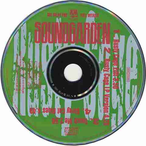 SOUNDGARDEN: RUSTY CAGE Single Album (1992)