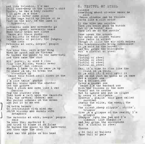 RAGE AGAINST THE MACHINE Debut Studio Album (1992)