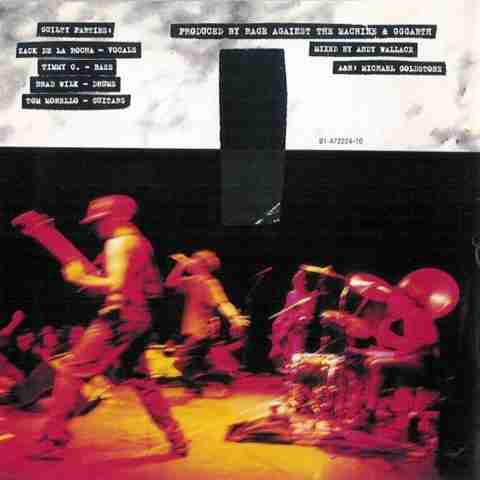 RAGE AGAINST THE MACHINE Debut Studio Album (1992)