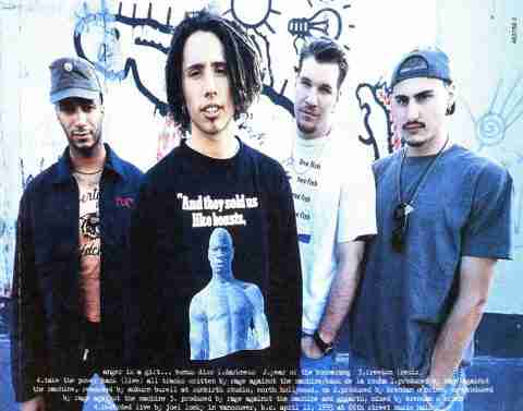 RAGE AGAINST THE MACHINE Debut Studio Album (1992)