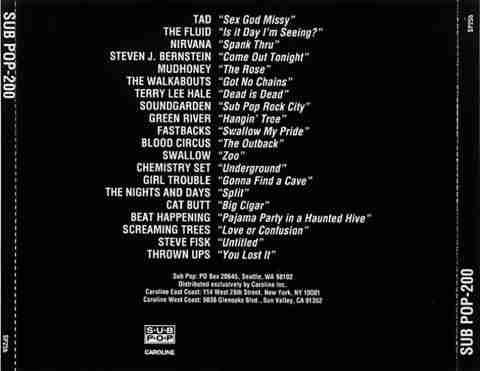 SUB POP 200 Compilation Album (1988)
