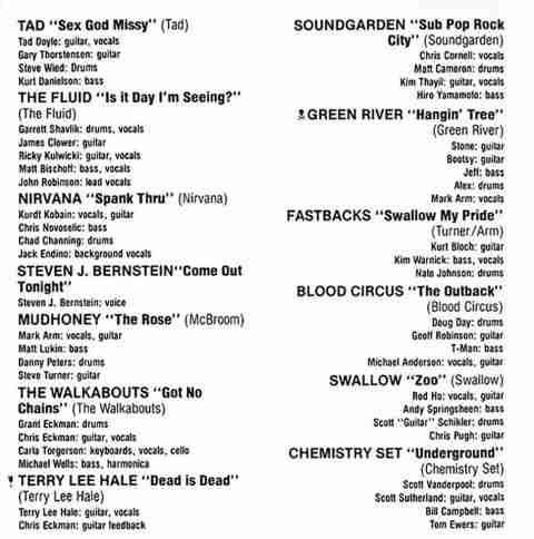 SUB POP 200 Compilation Album (1988)