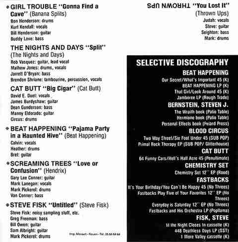 SUB POP 200 Compilation Album (1988)