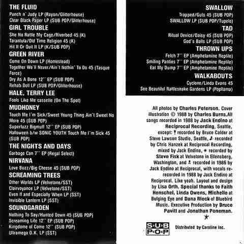 SUB POP 200 Compilation Album (1988)