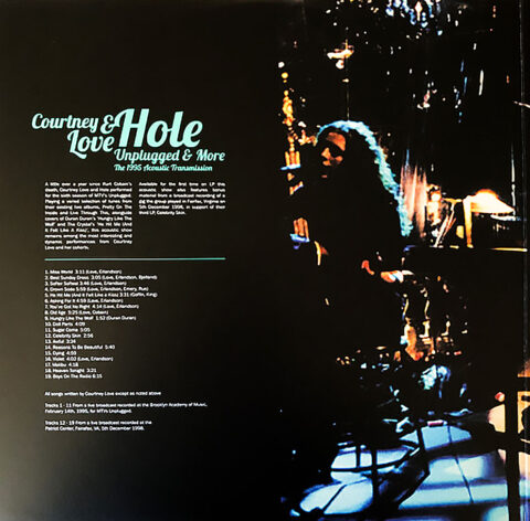 HOLE: MTV UNPLUGGED Live Album (1995) | Onlygrunge