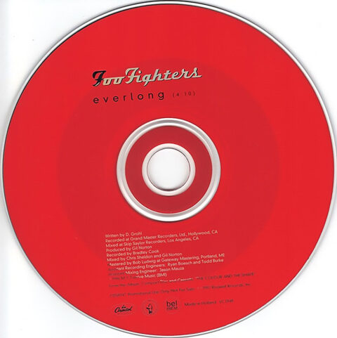 FOO FIGHTERS: EVERLONG Single Album (1997)