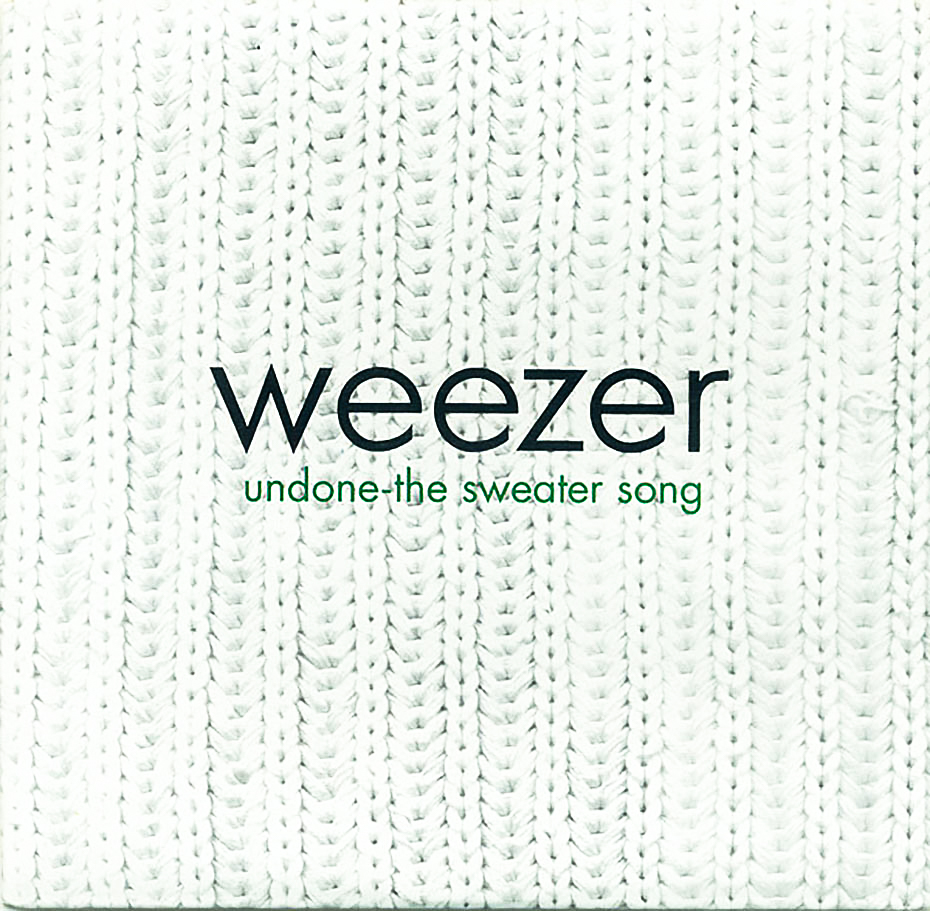 WEEZER: UNDONE - THE SWEATER SONG Single Album (1994)