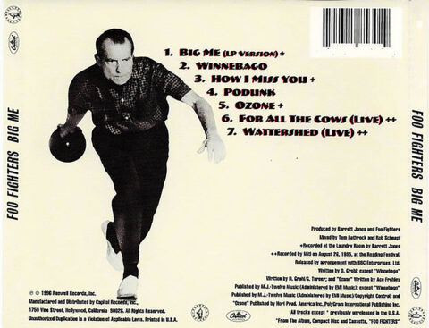 FOO FIGHTERS: BIG ME Single Album (1996)