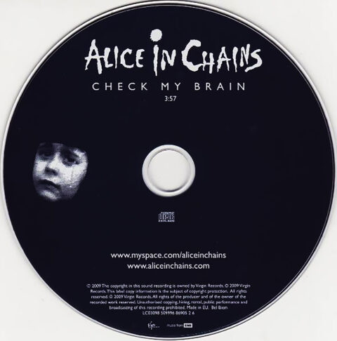 ALICE IN CHAINS: CHECK MY BRAIN Single Album (2009)