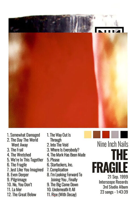 NINE INCH NAILS: THE FRAGILE Third Studio Album (1999)