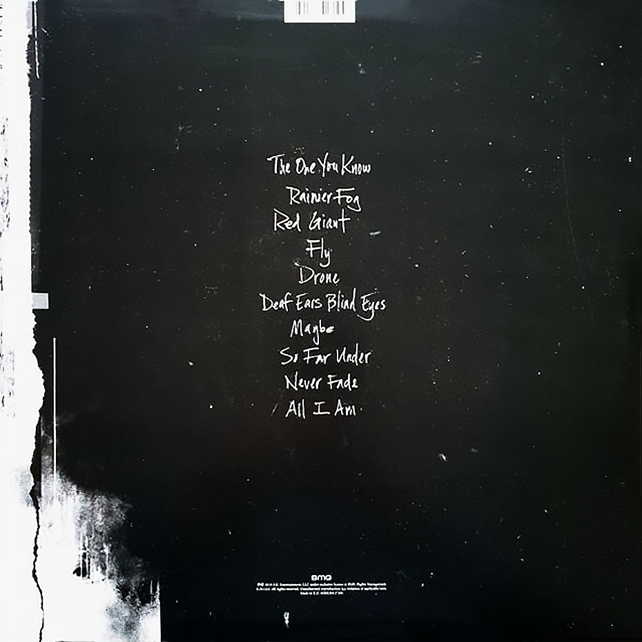 ALICE IN CHAINS: RAINIER FOG Sixth Studio Album LP (2018)