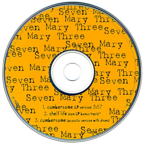 SEVEN MARY THREE: CUMBERSOME Single Album (1996)