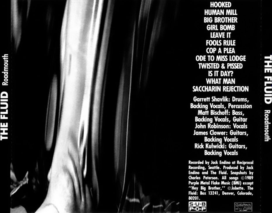 THE FLUID: ROADMOUTH Fourth Studio Album (1989)