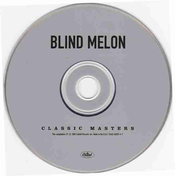 BLIND MELON: CLASSIC MASTERS Compilation Album (2002)
