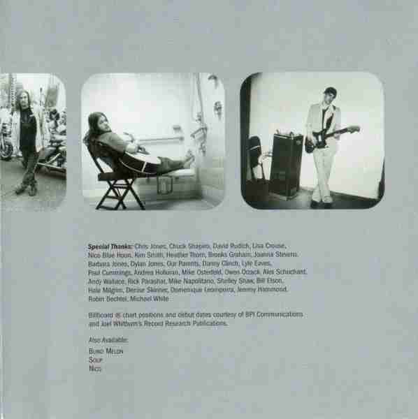 BLIND MELON: CLASSIC MASTERS Compilation Album (2002)