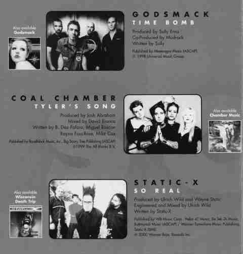 SCREAM 3: Film & Soundtrack Album (2000)