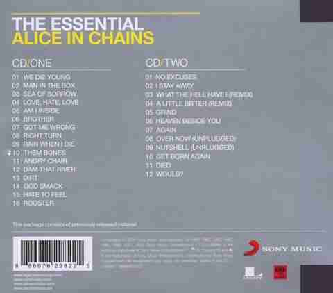 THE ESSENTIAL: ALICE IN CHAINS Compilation Album (2006)