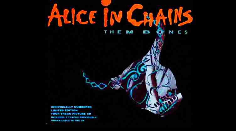 ALICE IN CHAINS: THEM BONES Studio Single Album (1992)